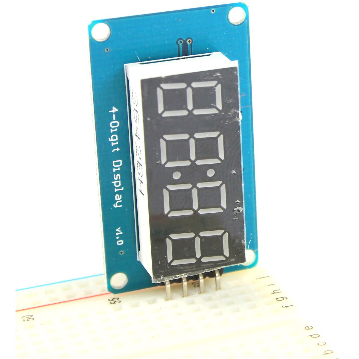Tm1637 By Avishay Orpaz TM1637 4-Digit LED Digital Tube Display Module ...