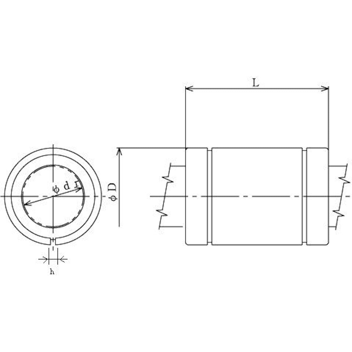 LM10UU Linear Ball Bearing 10x19x29mm CNC Printer RepRap Machine – Flux ...