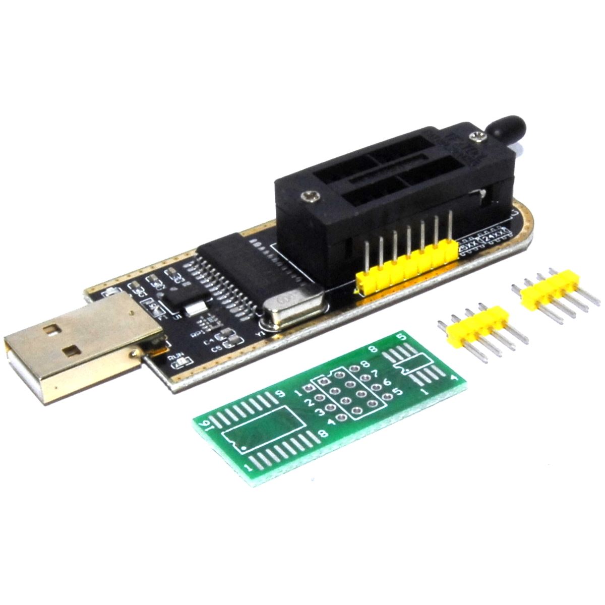 CH341A USB 24XX 25XX Series Programmer EEPROM BIOS FLASH Chipset – Flux ...