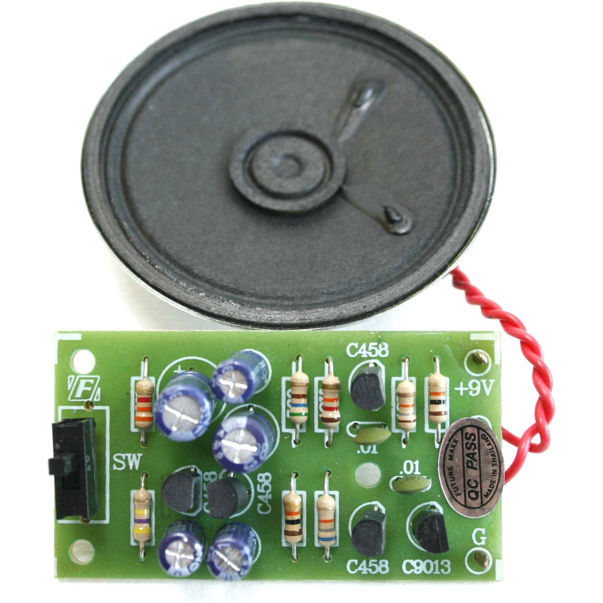 Future Kit Two Tone Siren Generator DIY Kit Soldering Speaker 9V – Flux ...