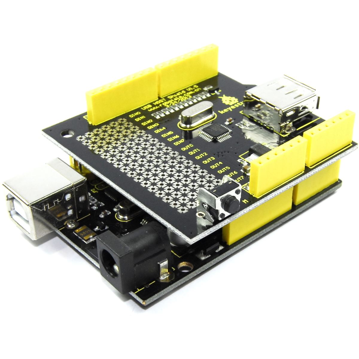 Keyestudio USB Host Shield for Arduino UNO V1.5 Robotale Google – Flux ...